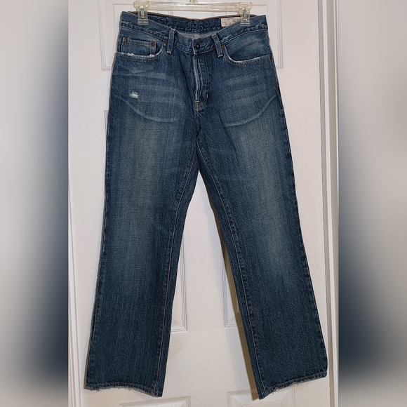 GAP | Jeans | Mens Gap 969 313 Buttonfly Low Rise Straight Leg Denim ...